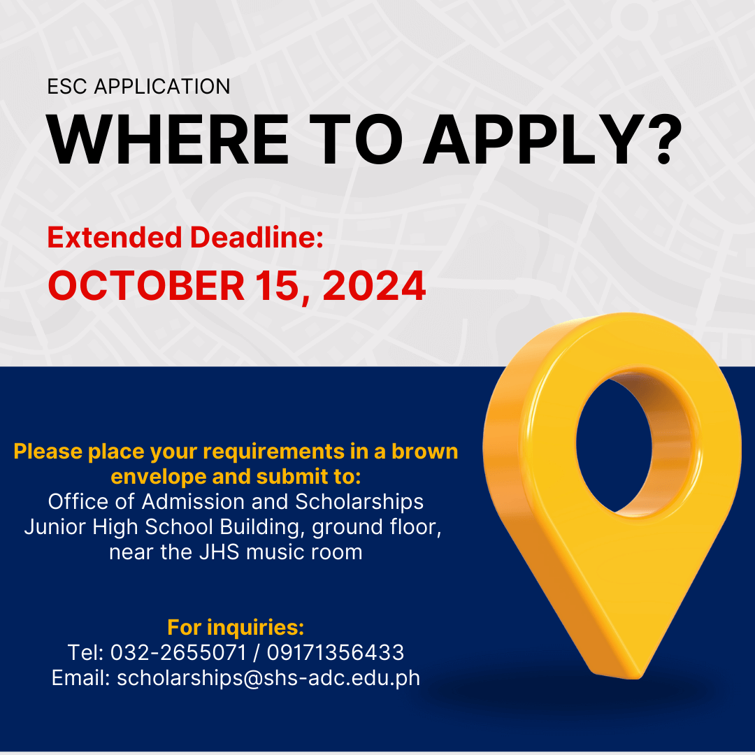 ESC Application for SY 2024-2025 is Now Open
